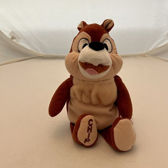 Disney | Toys | Vintage Walt Disney World Chip Chipmunk Plush Stuffed ...